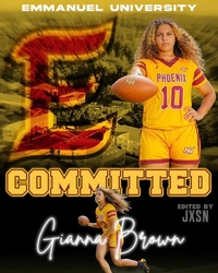 New Hampstead's Gianna Brown Commits to Emmanuel University for Flag Football : Prep Sports Report
